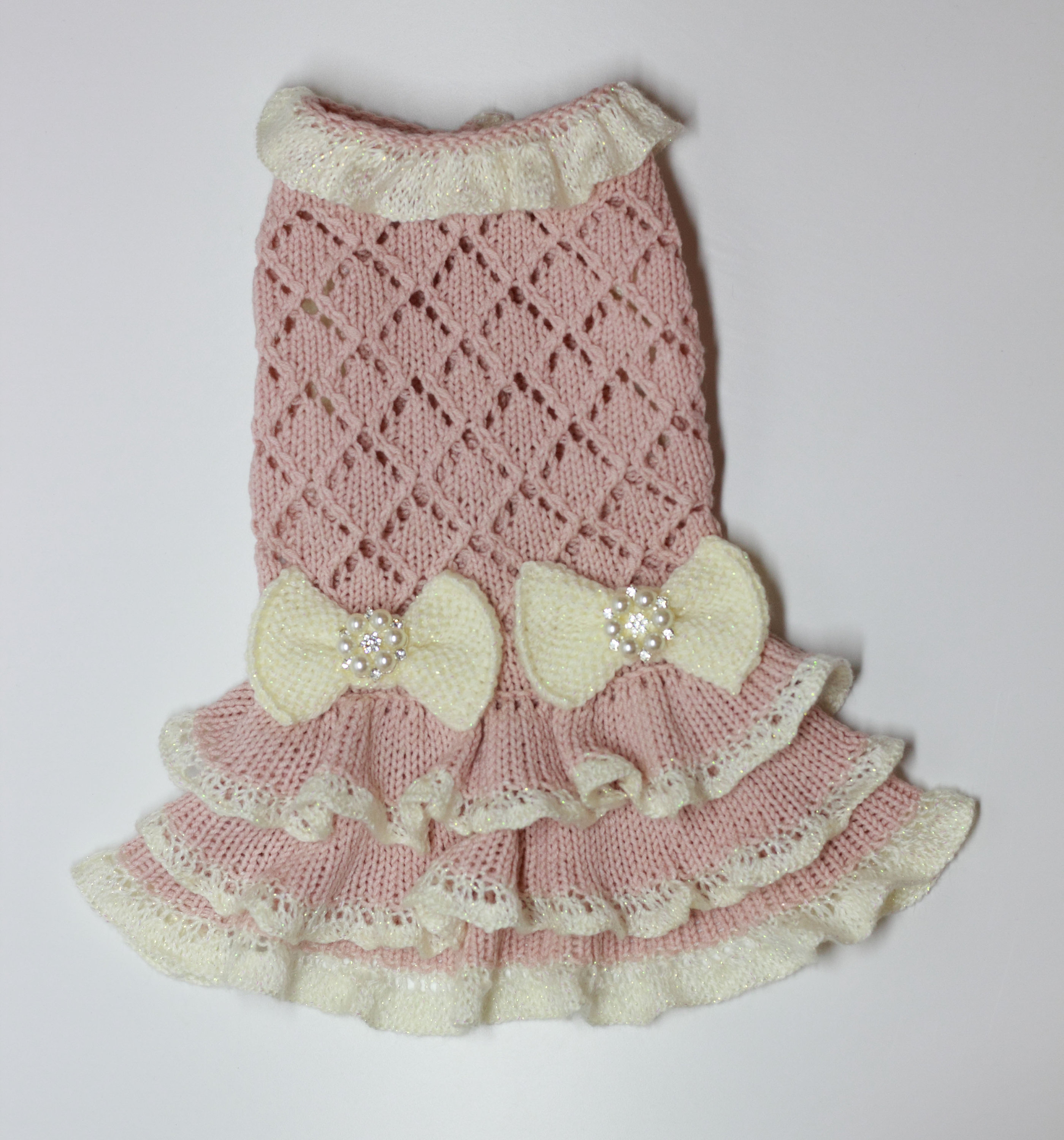 Dress for dogs Clothes for pets Sweater for dogs Knitted | Etsy