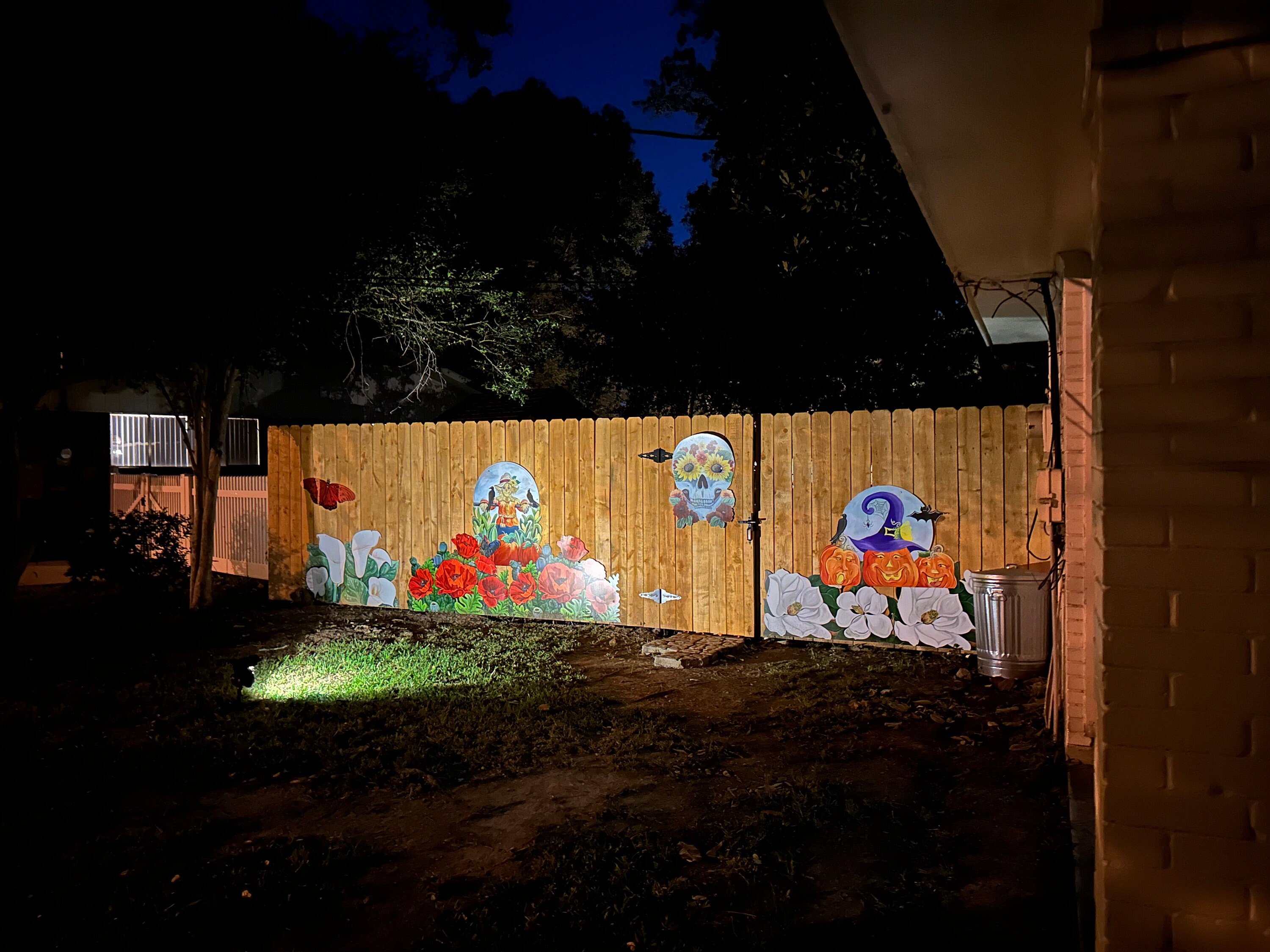 Magnolia Fence Panel - Etsy