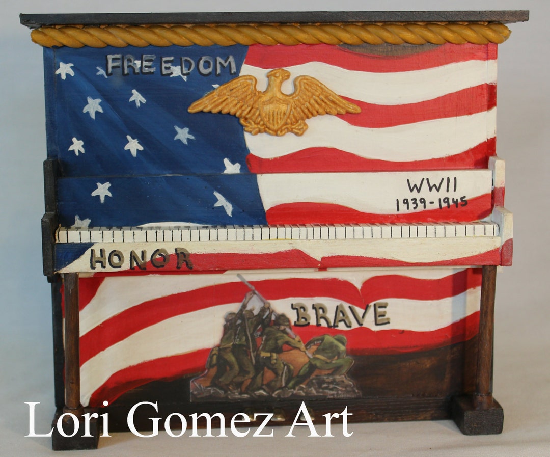 WWII Music Box Piano - Etsy
