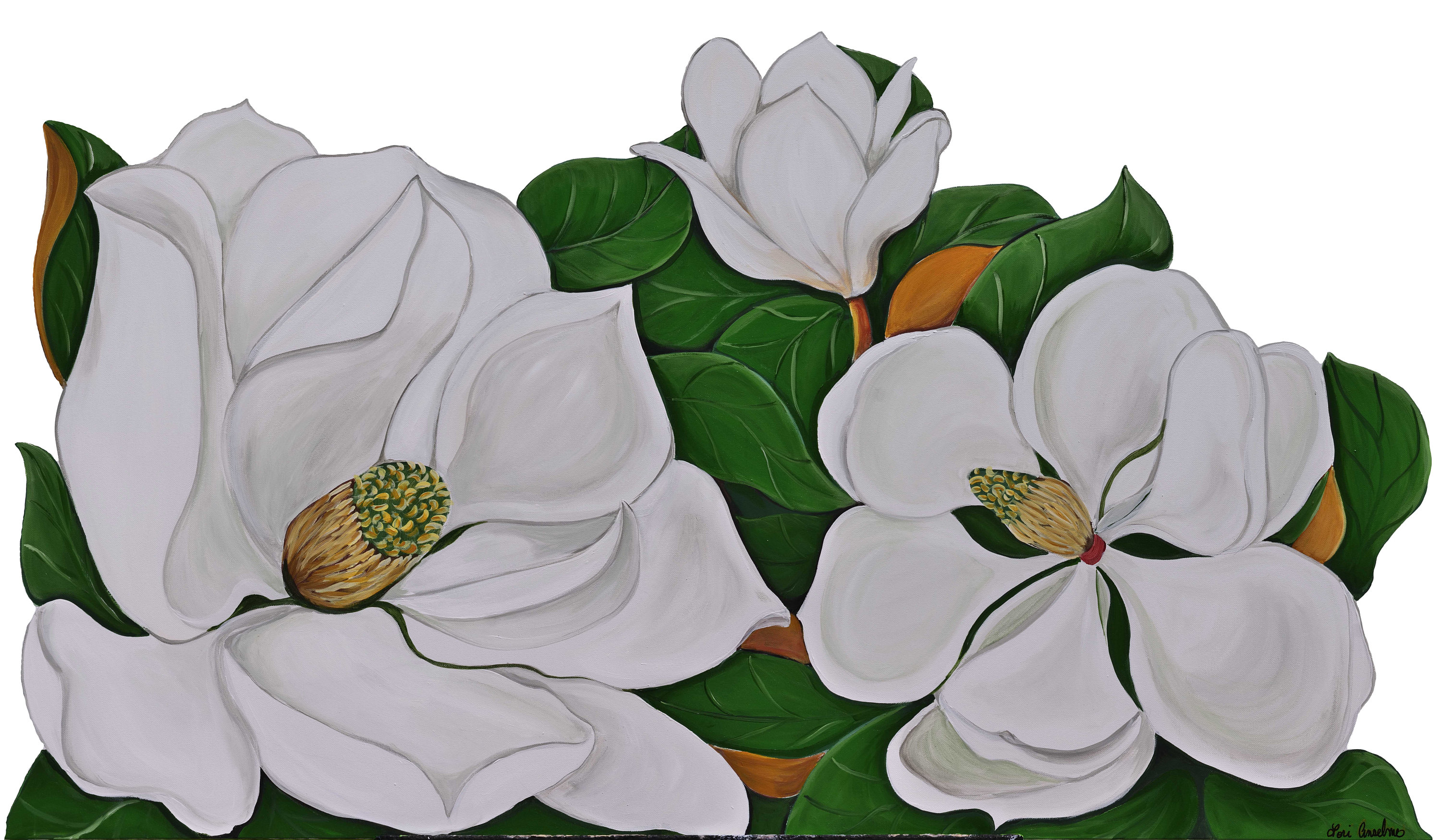 Magnolia Fence Panel - Etsy