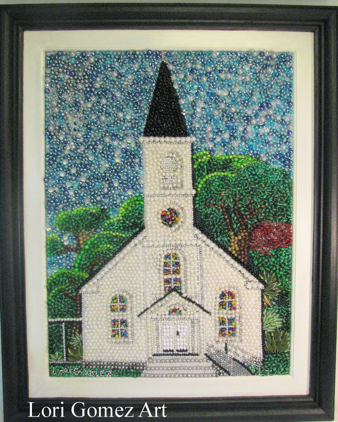 Beaded Church - Etsy