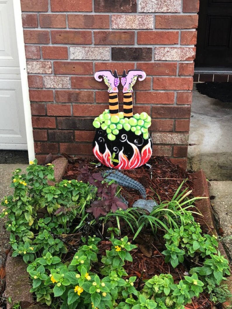 Witch Legs Fence Panel - Etsy