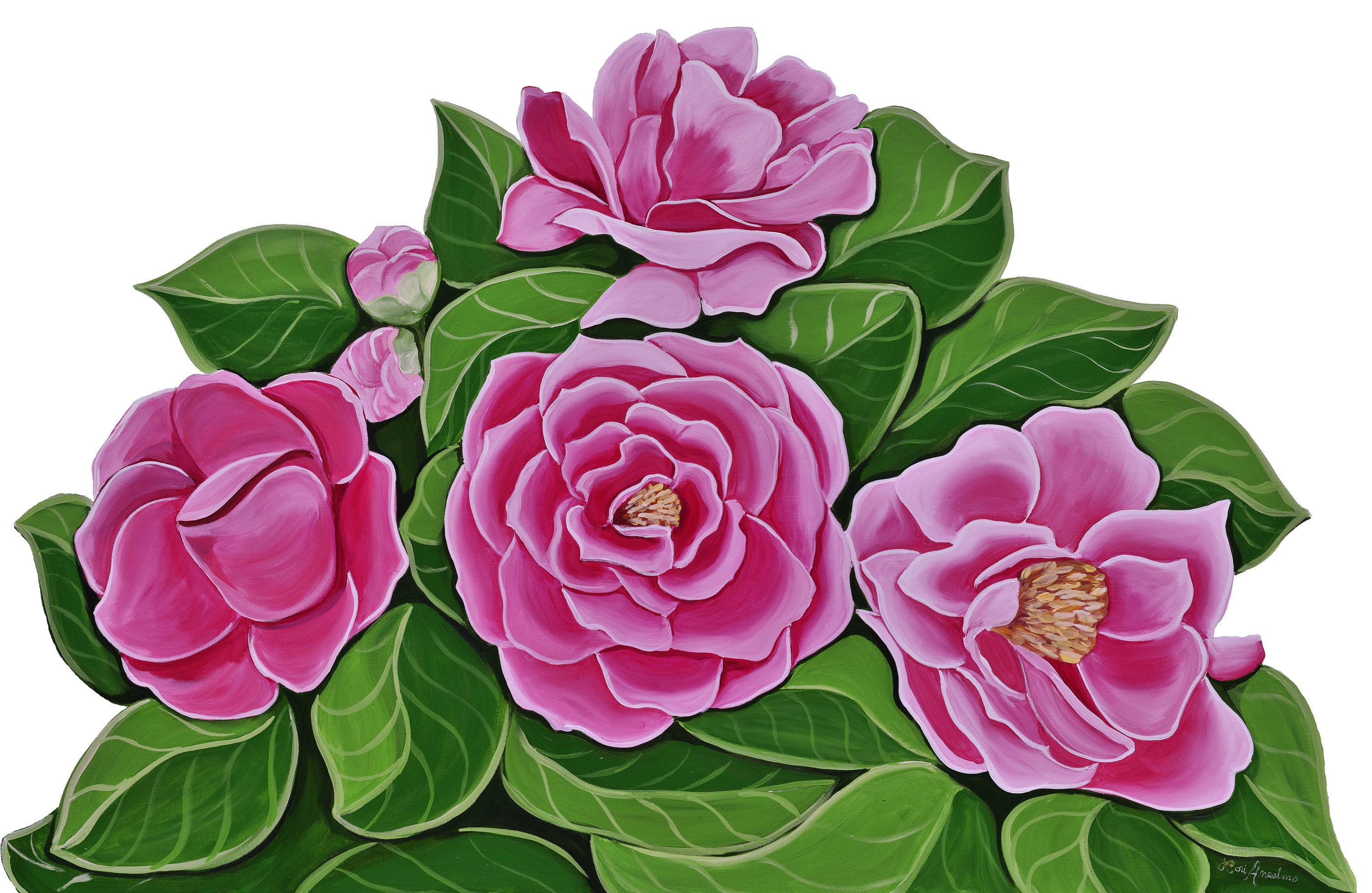 Camellia Fence Panel - Etsy