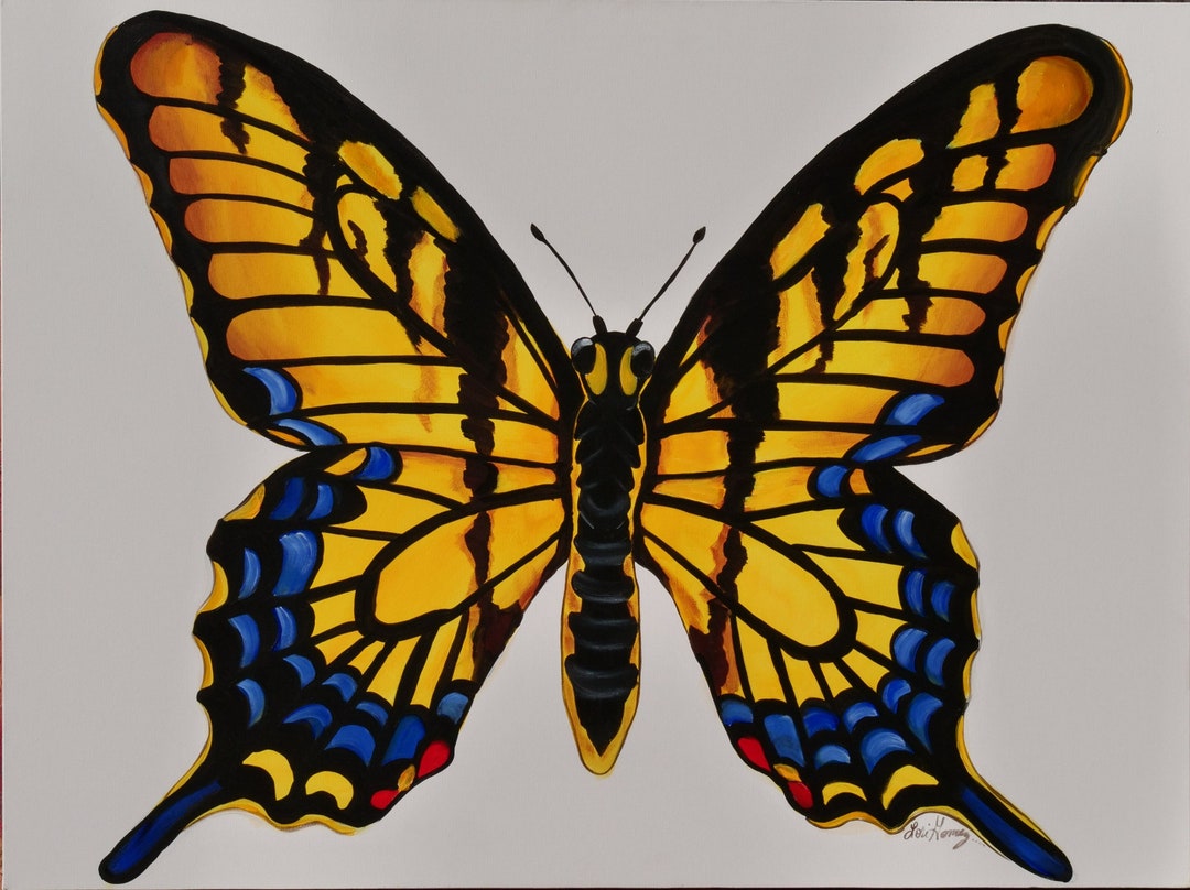 Tiger Swallowtail Fence Panel - Etsy