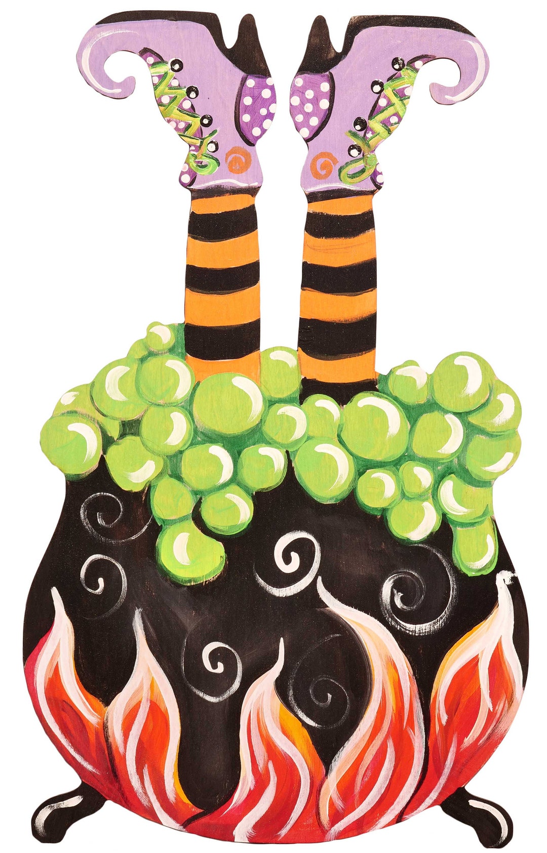 Witch Legs Fence Panel - Etsy