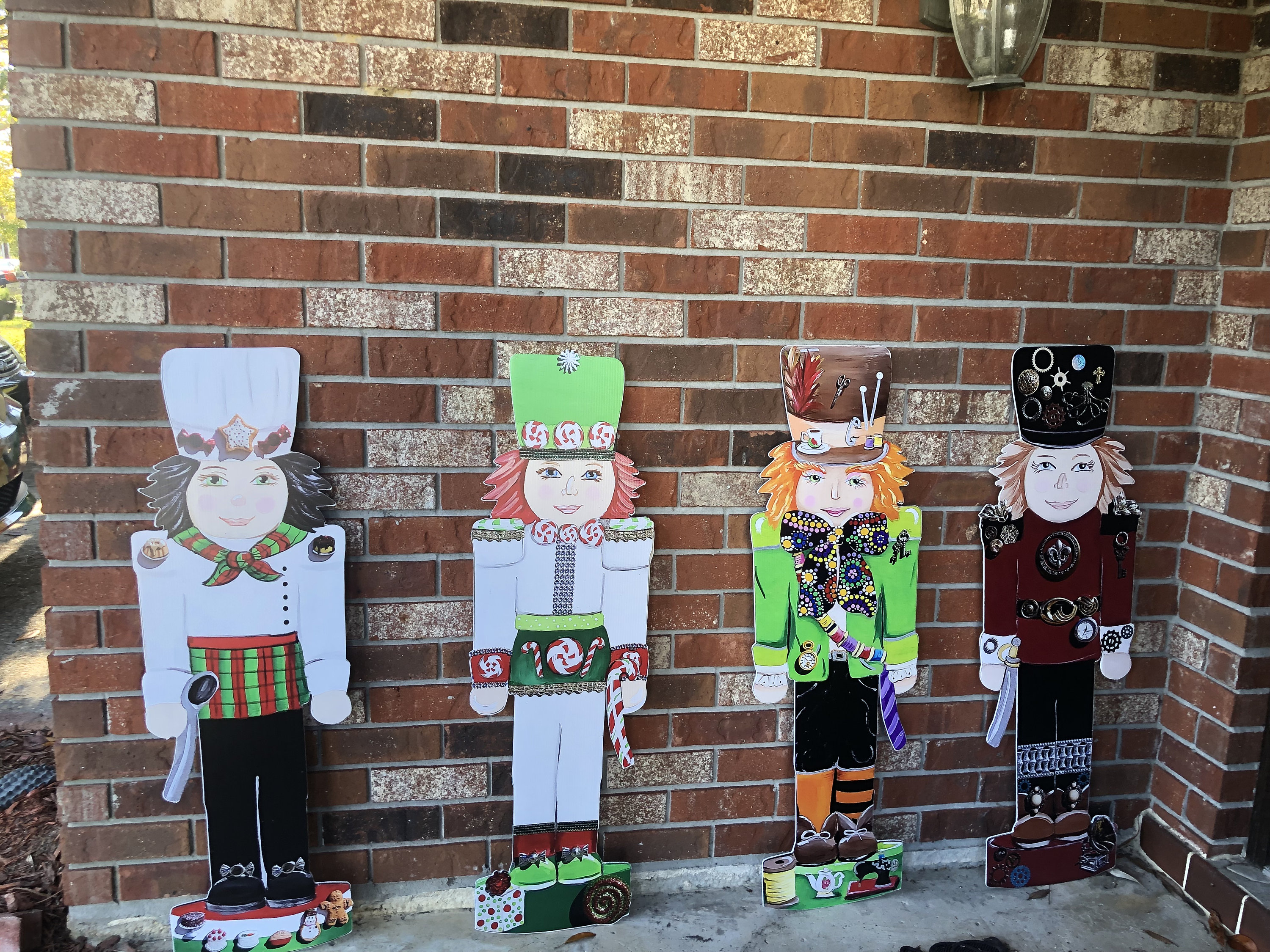 Steampunk Nutcracker Fence Panel - Etsy