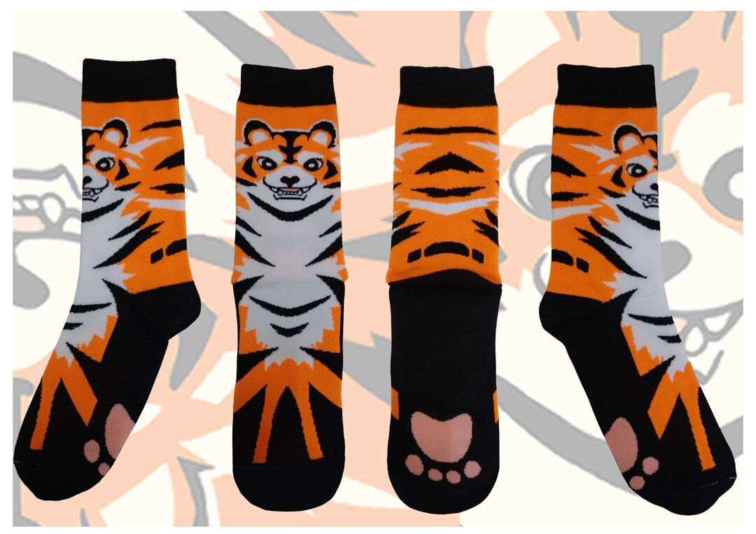 TIGER - Socks - Etsy