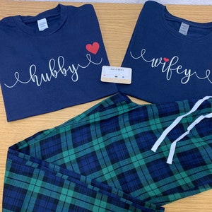 Just Married Pjs Matching Pyjama Set - Etsy