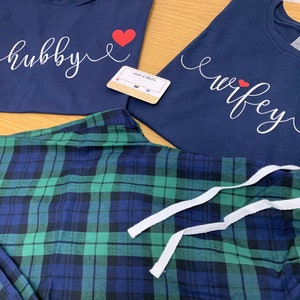 Just Married Pjs Matching Pyjama Set - Etsy