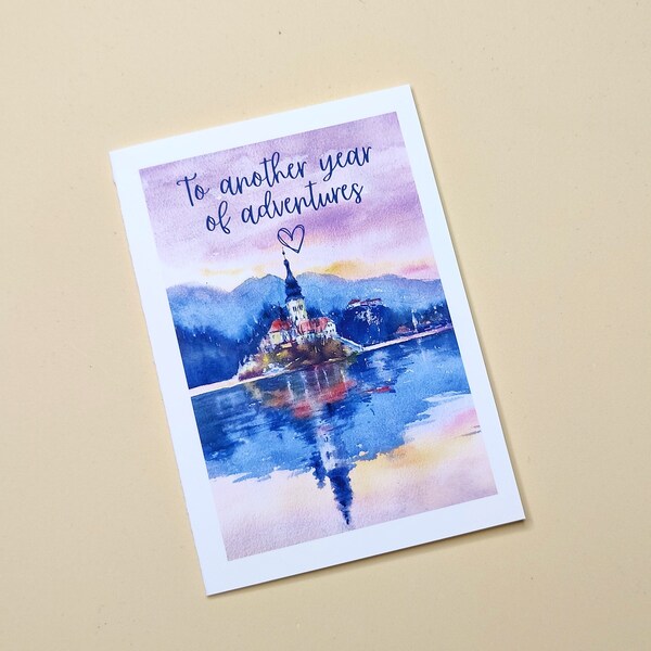 Birthday Card "another Year of Adventure" - Etsy