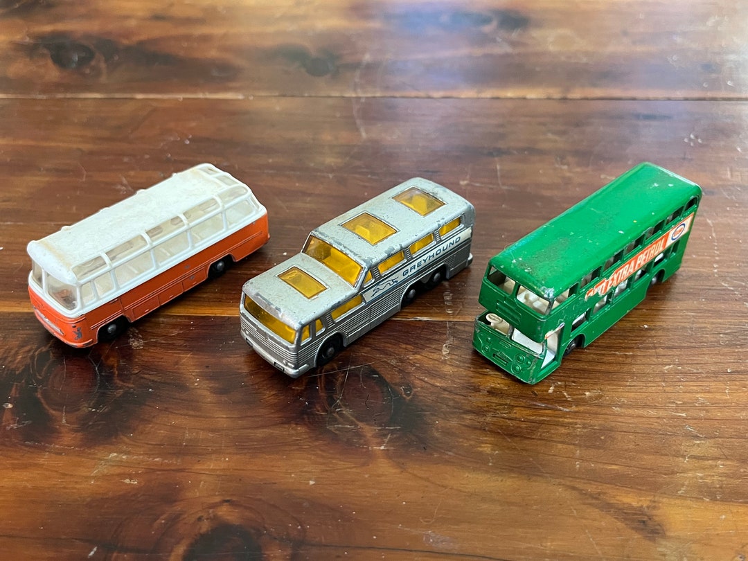 Set of Three (3) Vintage Matchbox Metal Cars Made by Lesney - Etsy
