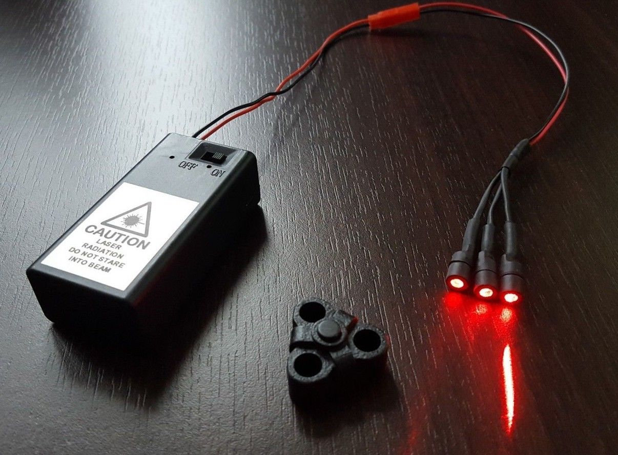 Tri-laser for Predator Bio Mask AVP Aliens Movie Prop | Etsy