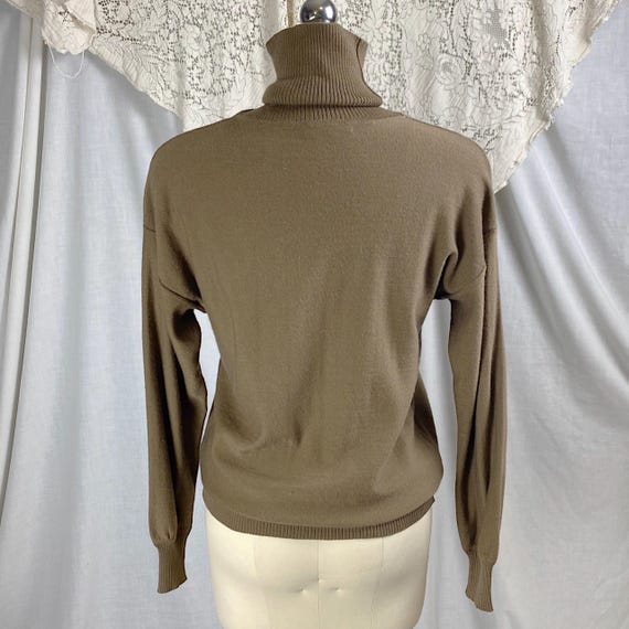 Vintage 1960's - 1970's SAINT LAURENT Turtleneck Swea… - Gem