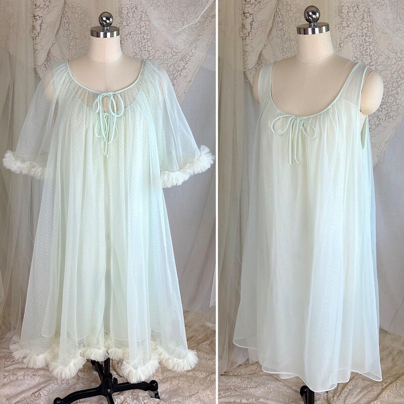 Peignoir Set - Etsy