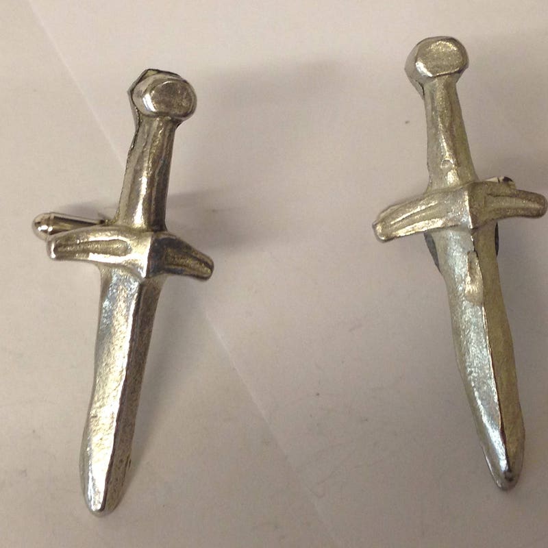 Sword Cufflinks - Etsy