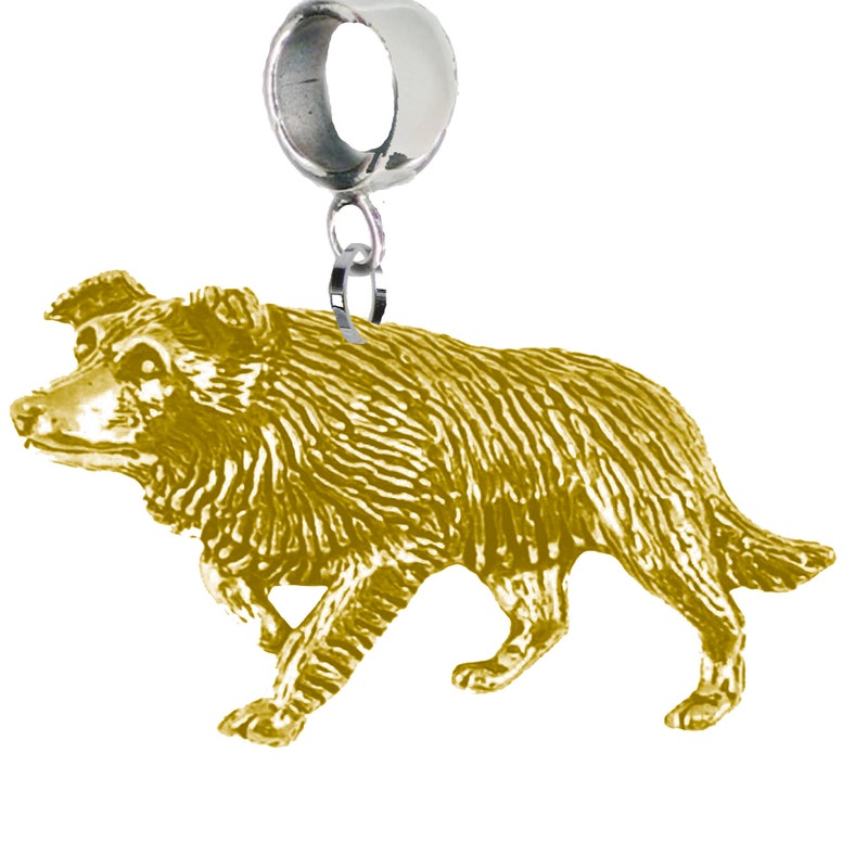 Border Collie Charm - Etsy