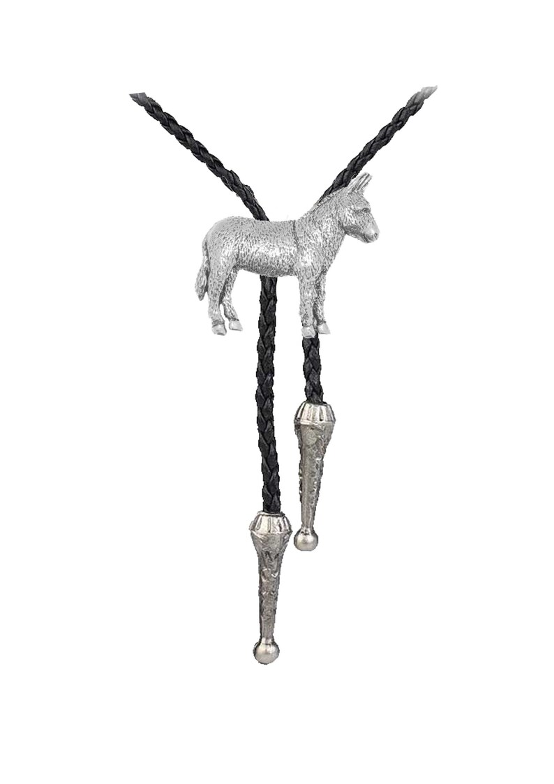 Pp-e07 Donkey Equestrian 3x2.8cm Fine English Pewter on Necklace ...