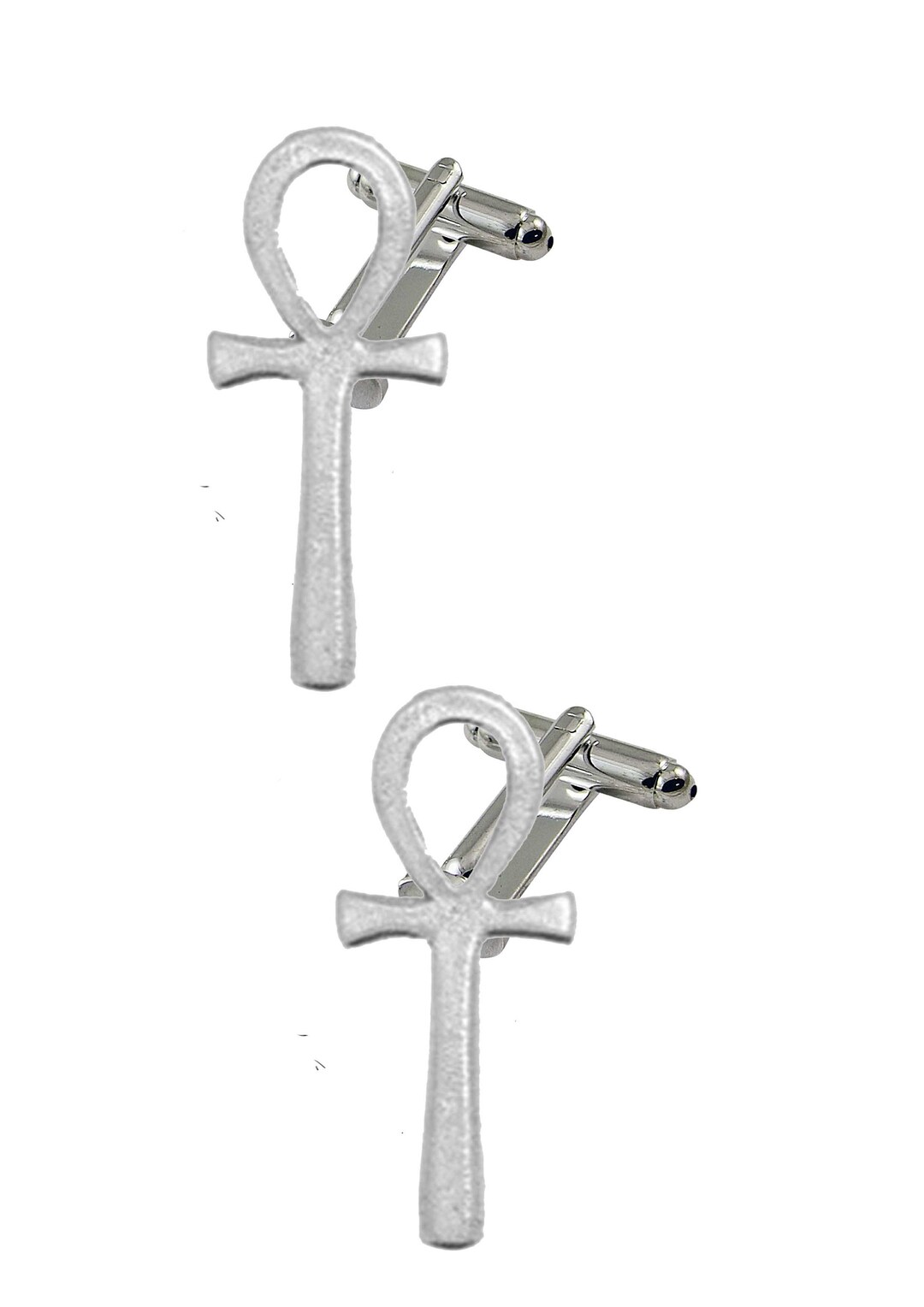 Pp-g63 Ankh 3.6x1.4cm English Pewter Cufflinks Tie Slide Sets Tie Pin ...