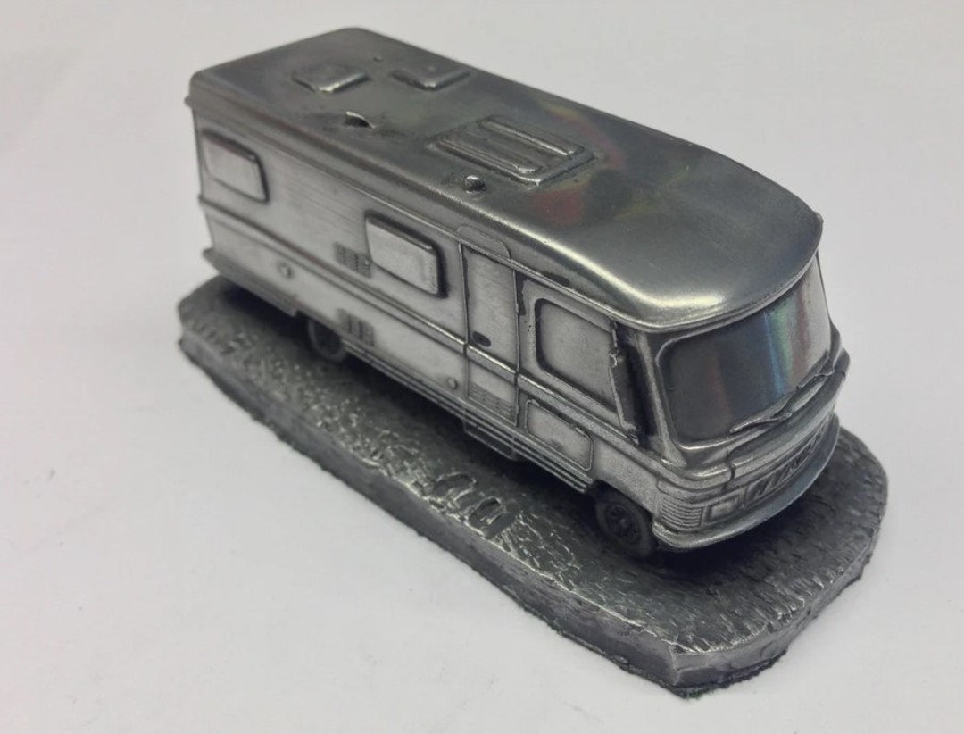 Hymer A Class Motor Home Ref100 Classic Car Pewter Effect 1:92 Scale ...