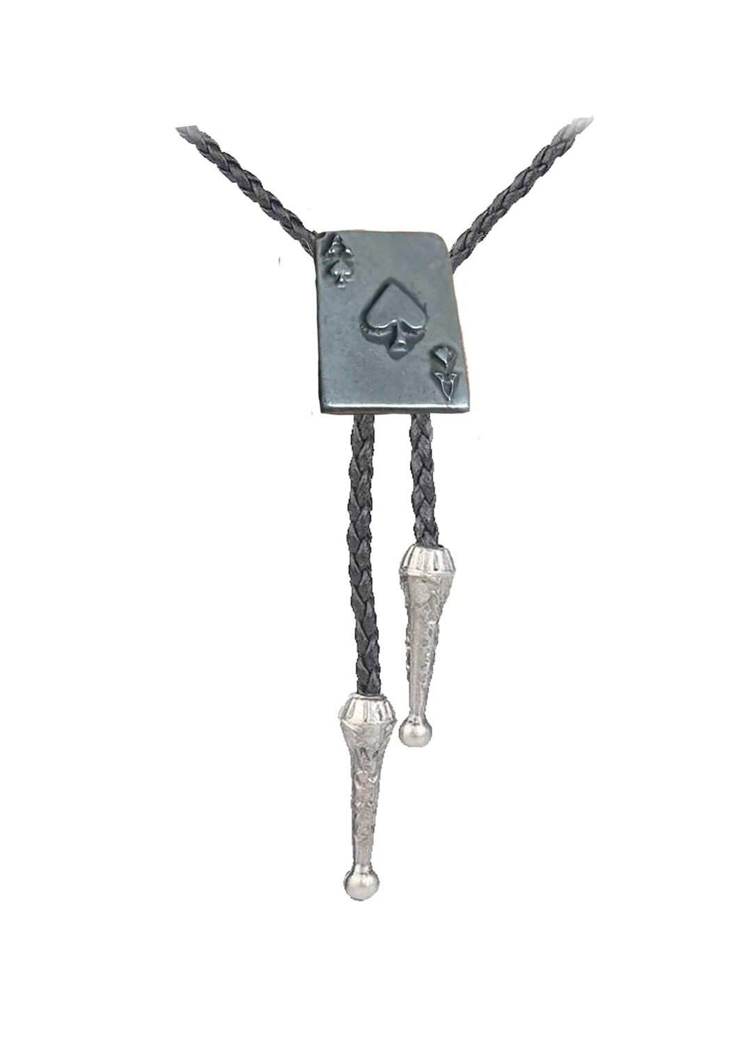 Ace of Hearts Clubs Diamonds or Spades Cards Suit Necklace Western ...