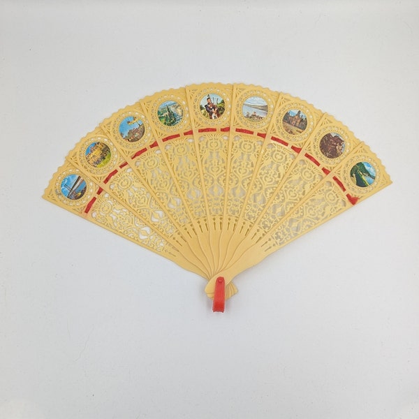 Vintage Hand Fan - Etsy