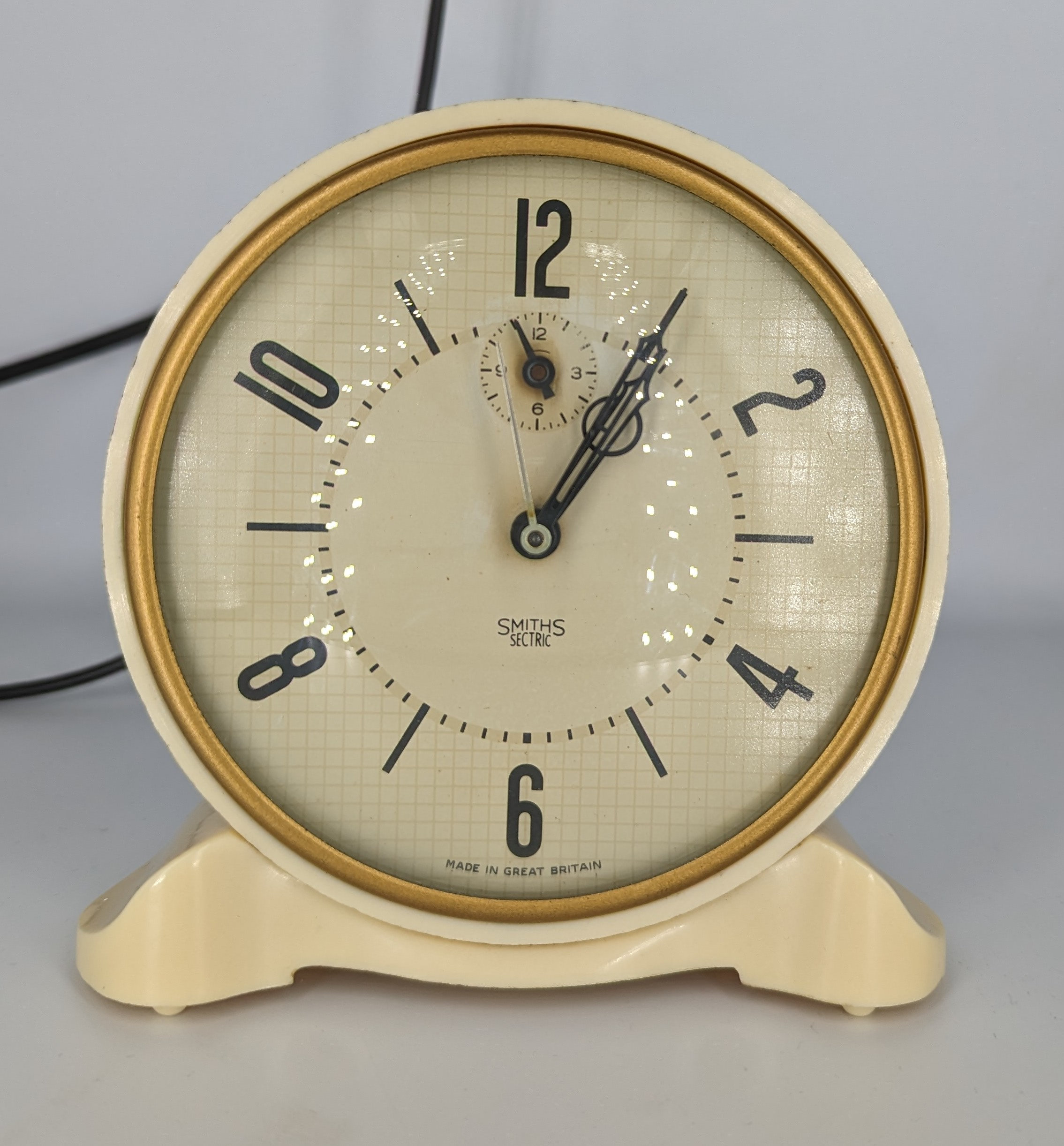 1940s Art Deco Bakelite Alarm Clock Smiths Sectric Rewired - Etsy