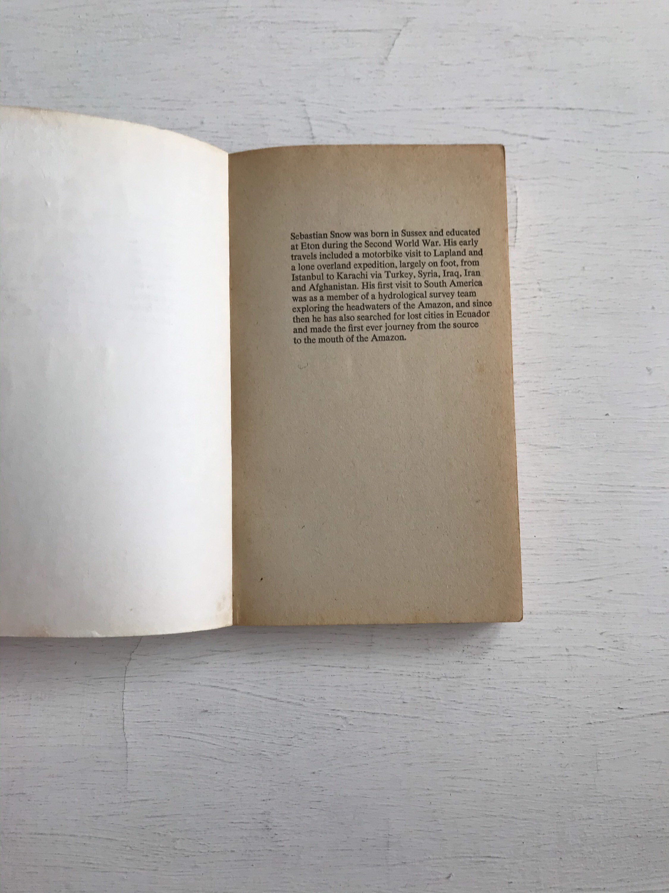 The Rucksack Man By Sebastian Snow published by Sphere Books | Etsy