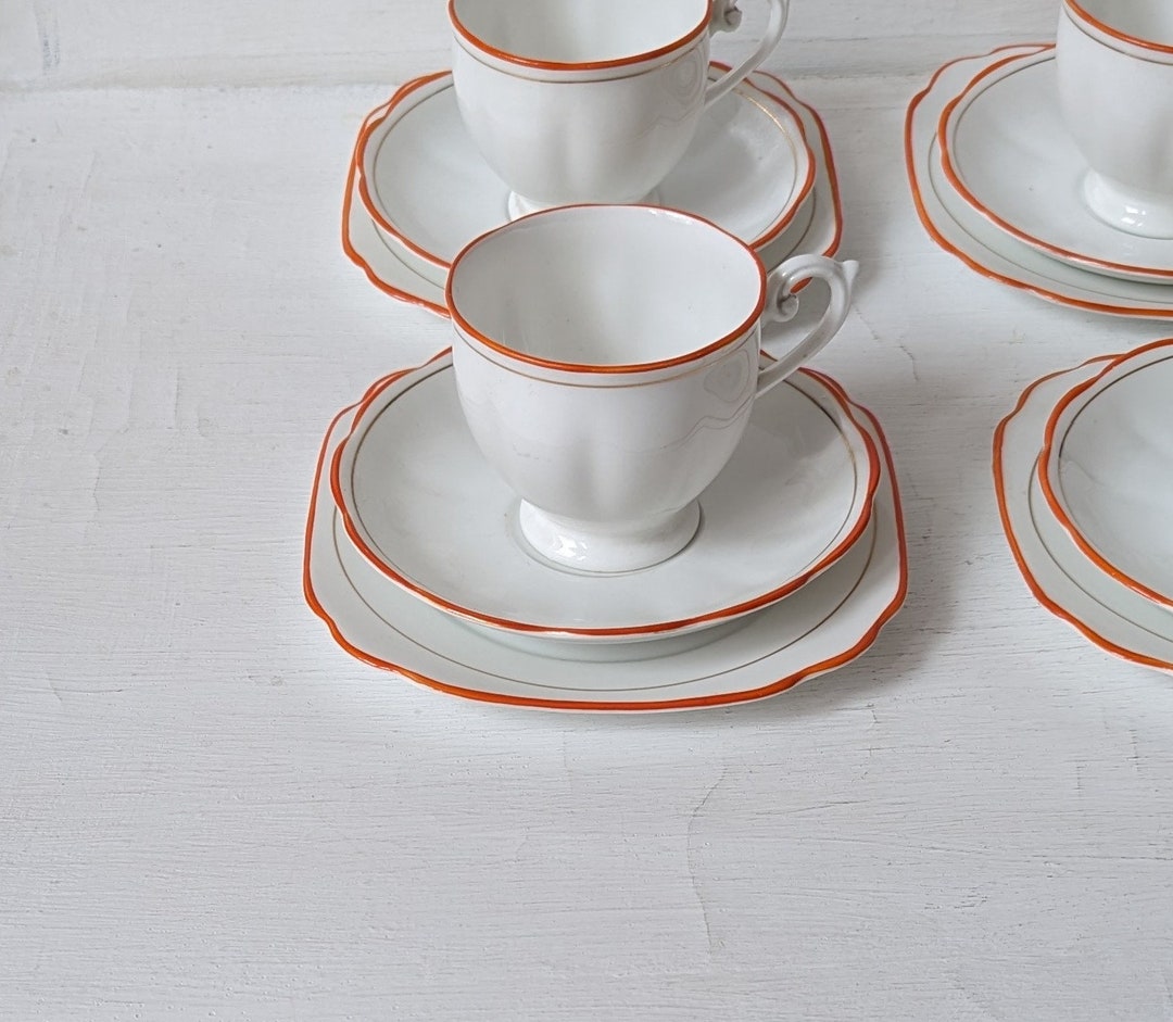 Bell China Tea Cup, Saucer and Side Plate, Vintage, Four Available - Etsy