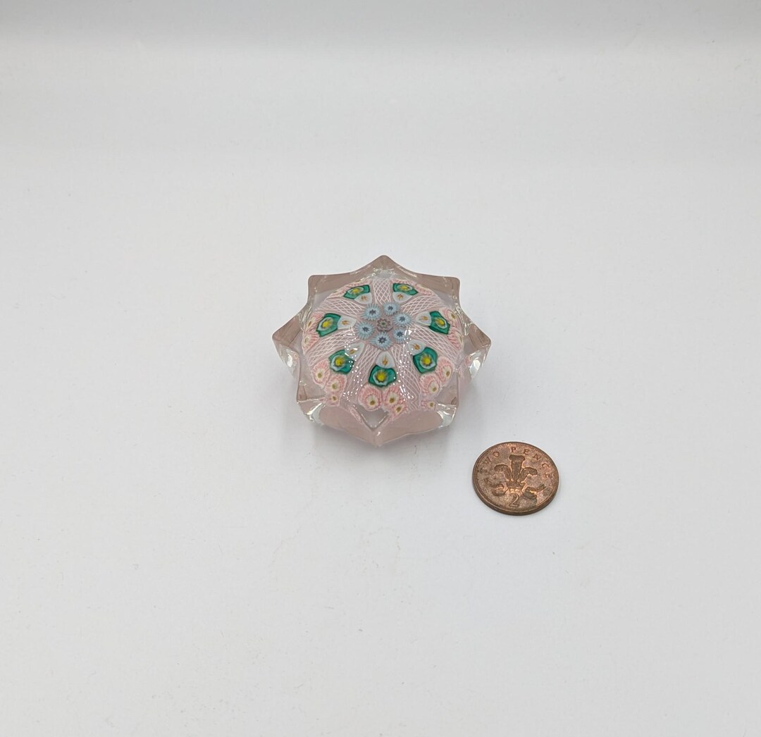 Millefiori Paperweight, Strathearn, Vintage - Etsy