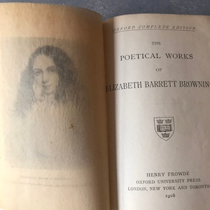 The Poetical Works of Elizabeth Barrett Browning Henry Frowde - Etsy