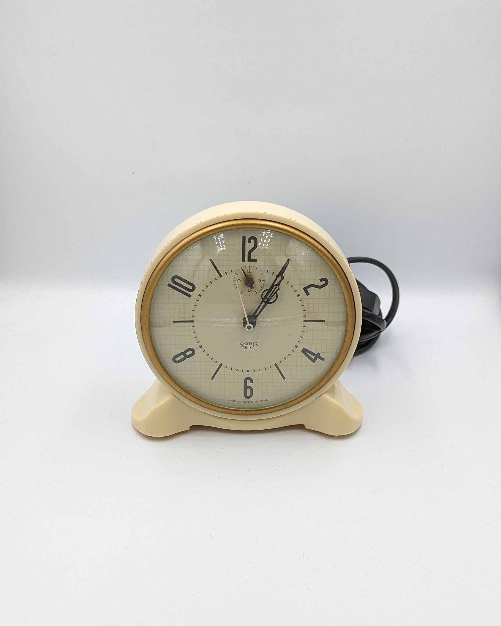 1940s Art Deco Bakelite Alarm Clock Smiths Sectric Rewired - Etsy