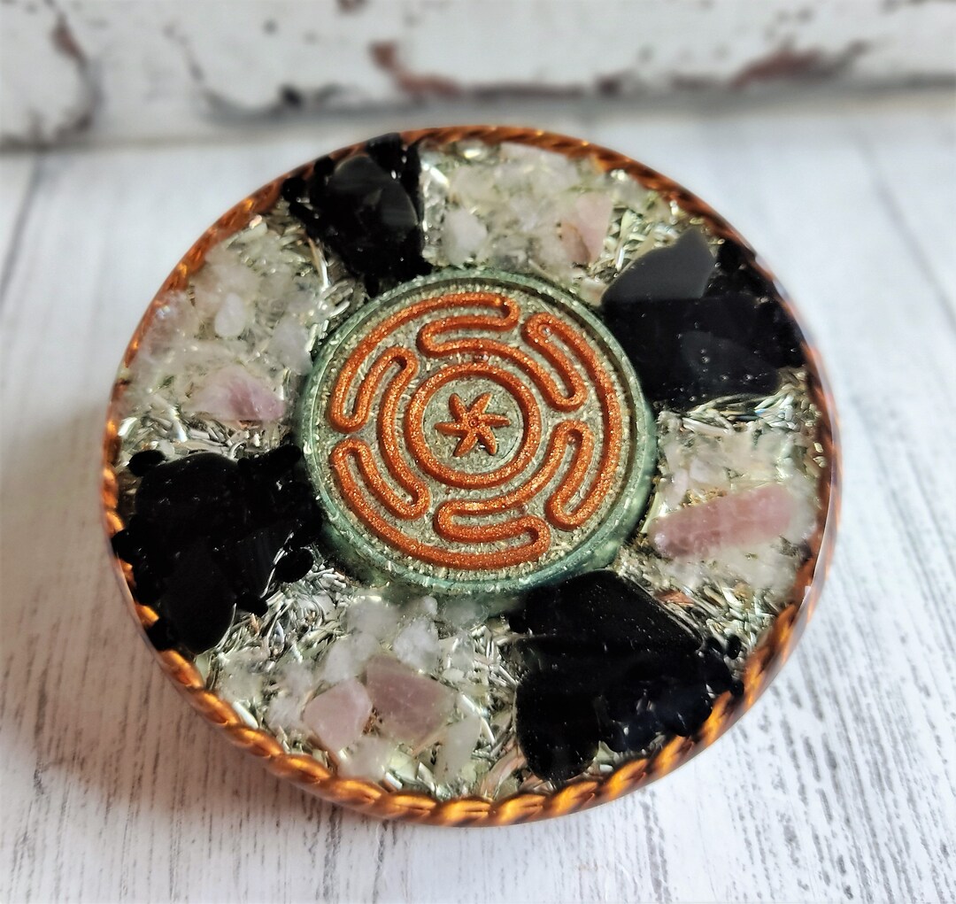 Hecate Wheel Labyrinth Orgone Charging Coaster With Tensor Technology ...