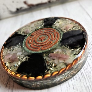 Hecate Wheel Labyrinth Orgone Charging Coaster With Tensor Technology ...