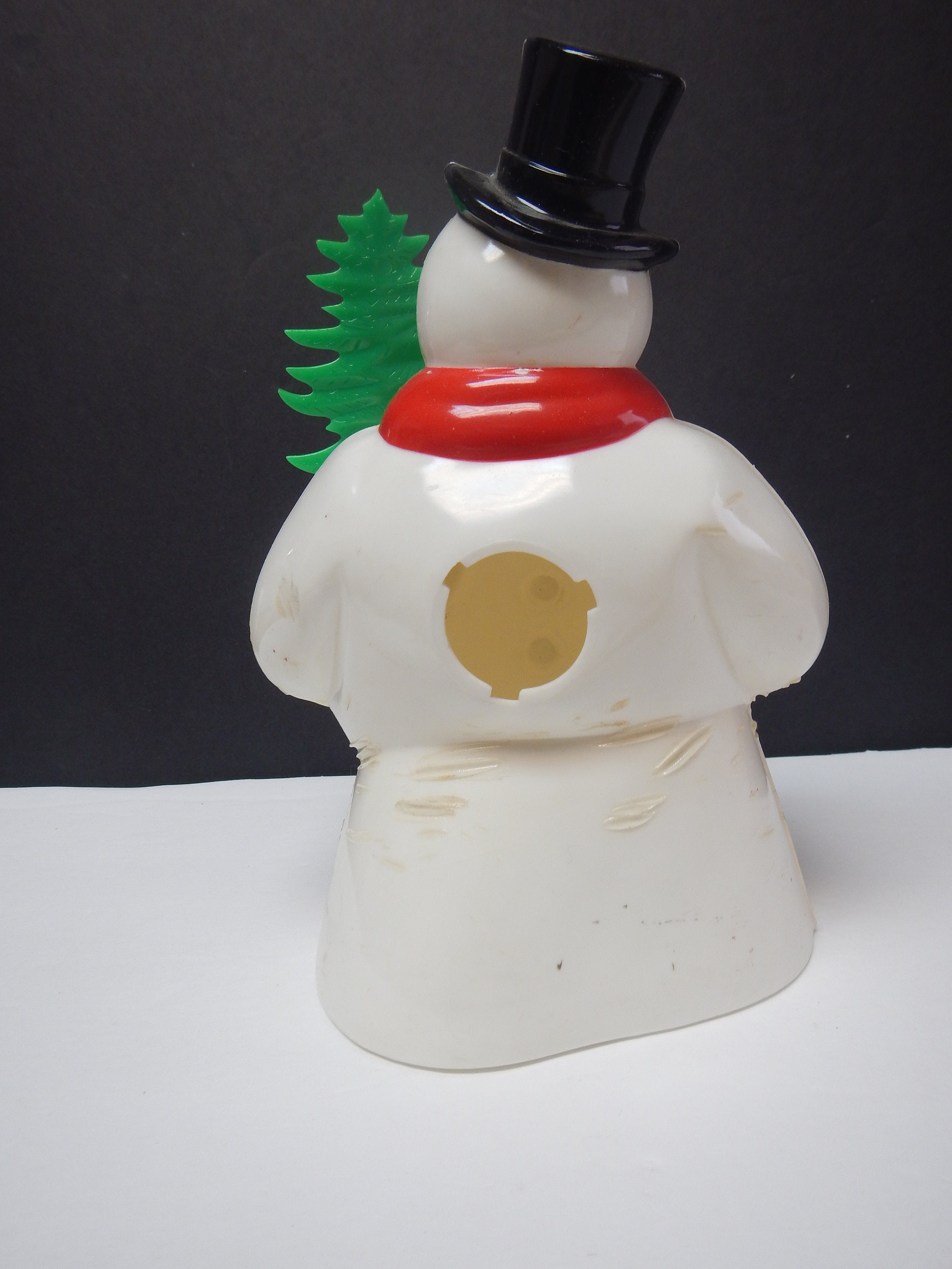 Vintage Royalite Retro Electric Mid Century Snowman | Etsy