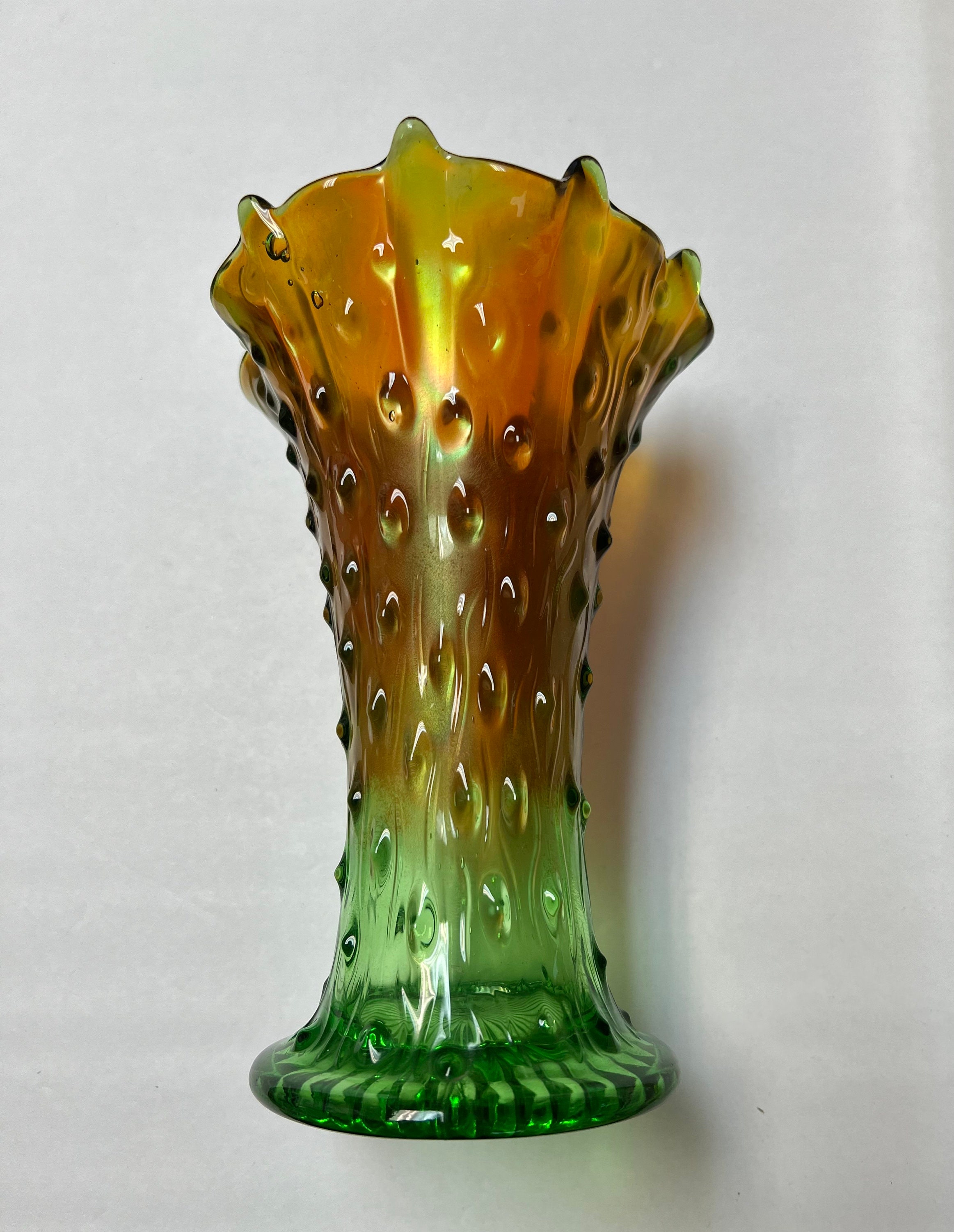 Antique Northwood Vase Tree Trunk Design Circa Early 1900s - Etsy