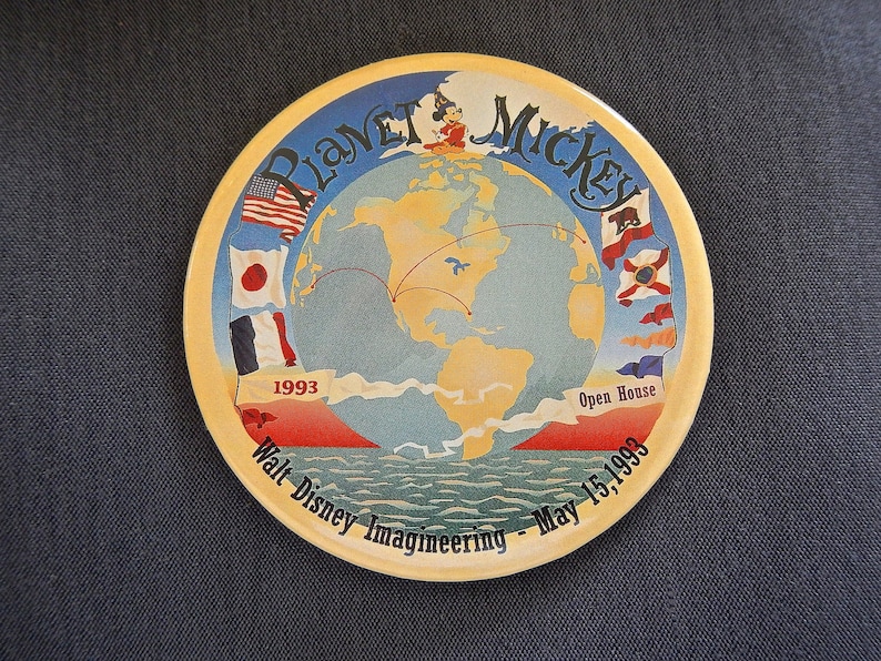 Rare 1993 Walt Disney Imagineering, Castmember Exclusive, Open House ...