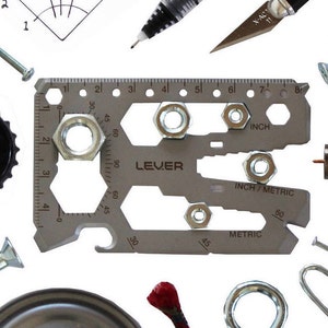 Gift for Men Toolcard Pro Wallet Multitool or Money Clip Personalized ...