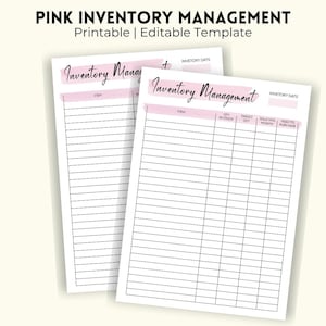 Inventory Management Tracker | Spreadsheet Small Business | Small ...