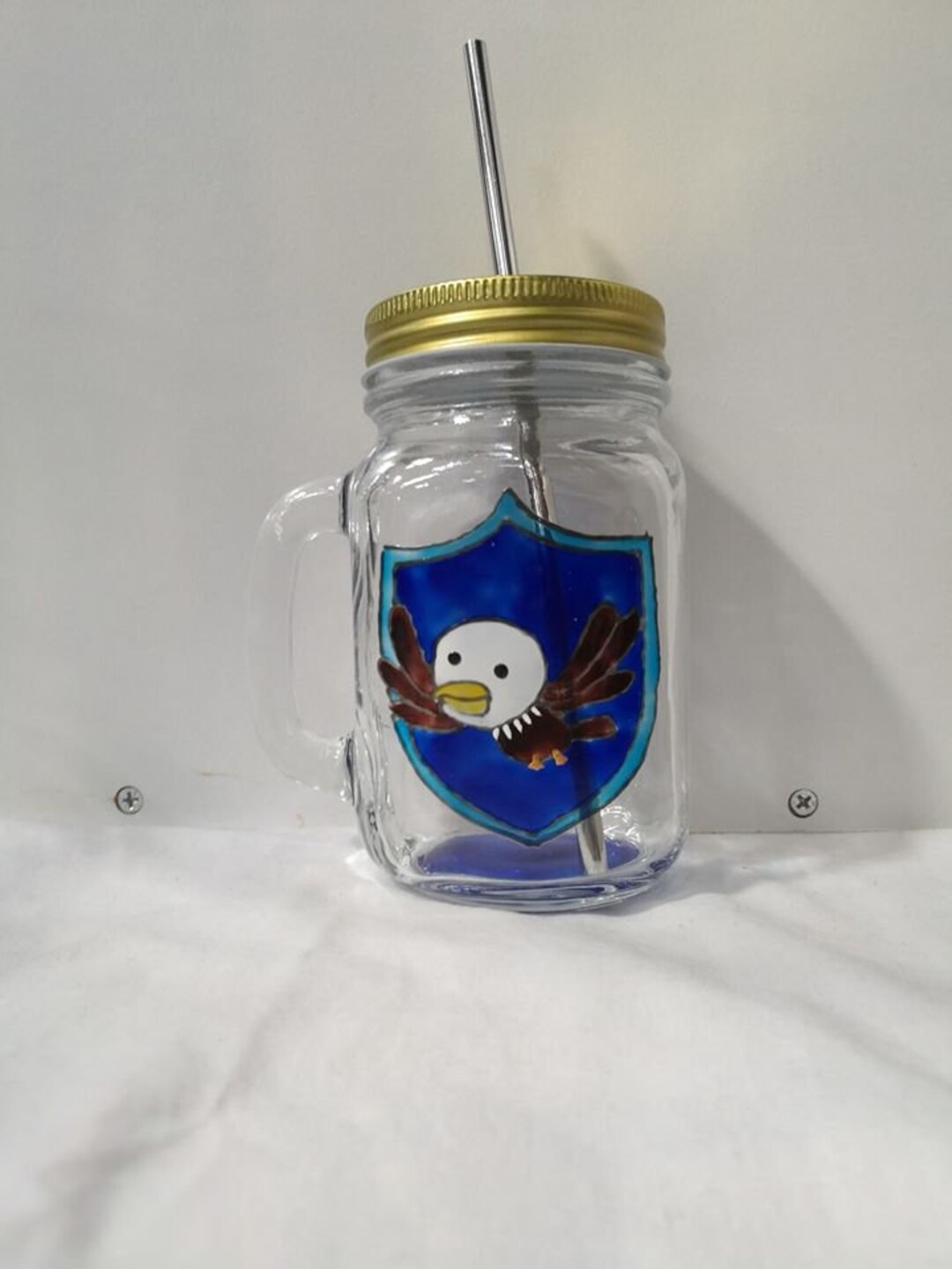 Raven House Mason Jar - Etsy
