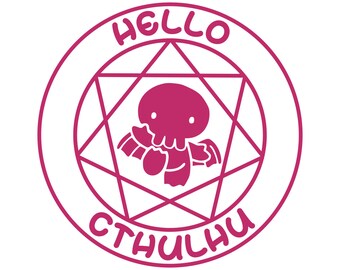 Cthulhu decal | Etsy