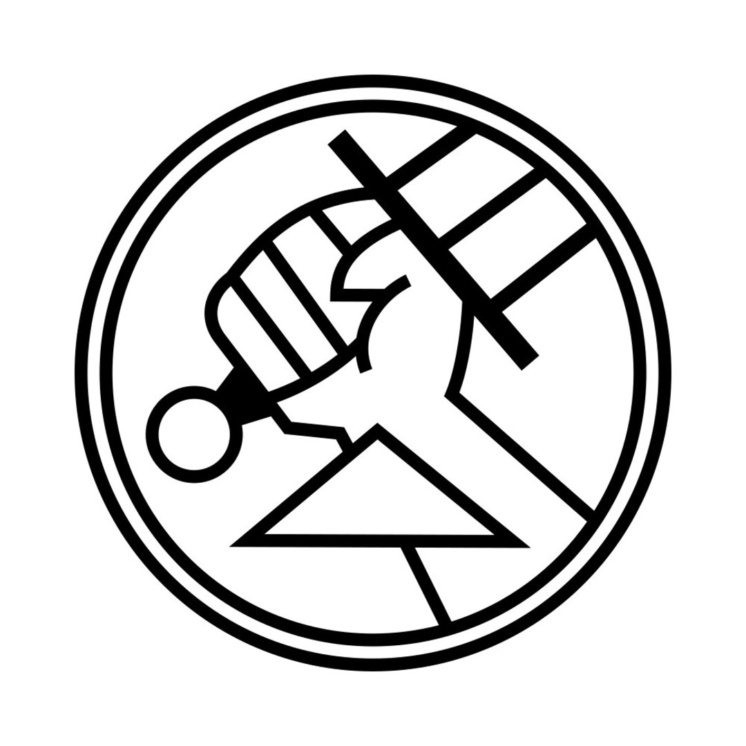 Hellboy BPRD Insignia Vinyl Decal Sticker - Etsy