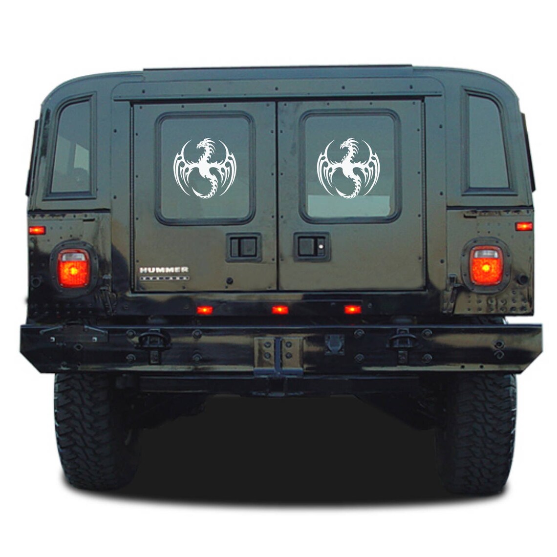 Tribal Dragon Decal Custom Fantasy Dragon Vinyl Sticker Decal - Etsy