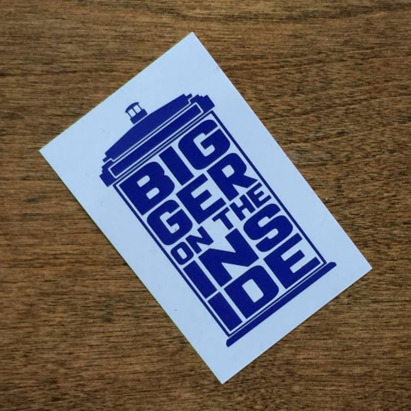Doctor Who Decal - Etsy