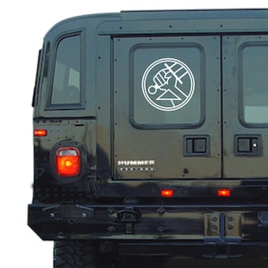 Hellboy BPRD Insignia, Vinyl Sticker Decal for Windows, Car, Truck ...
