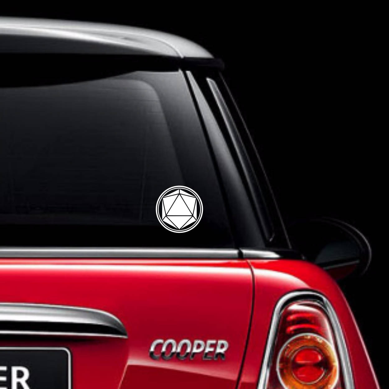 D20 Dice Minimalist Decal Sticker Decal for Windows Cars - Etsy