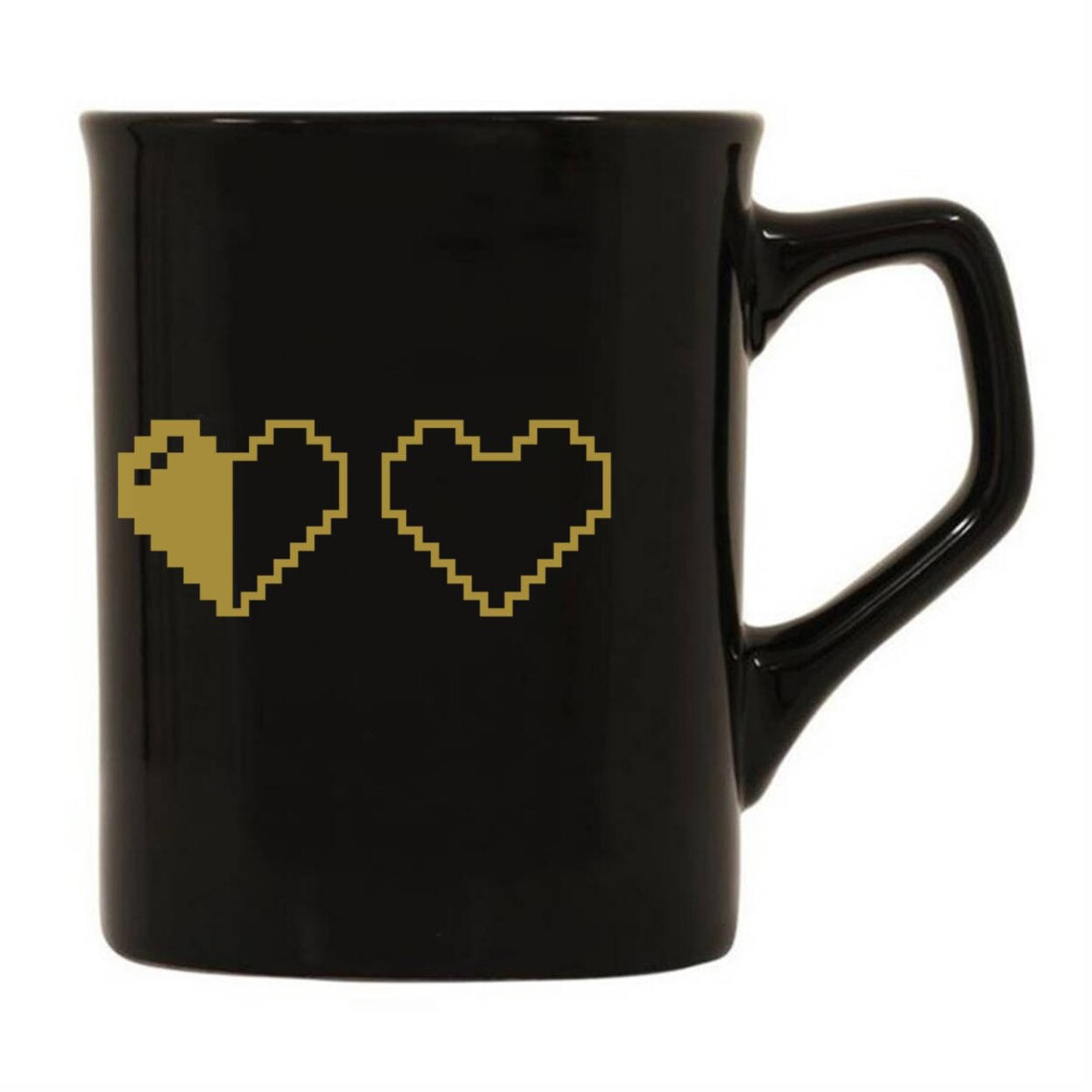8-bit Heart Vinyl Decal Sticker - Retro Video Game Geek Love - Etsy