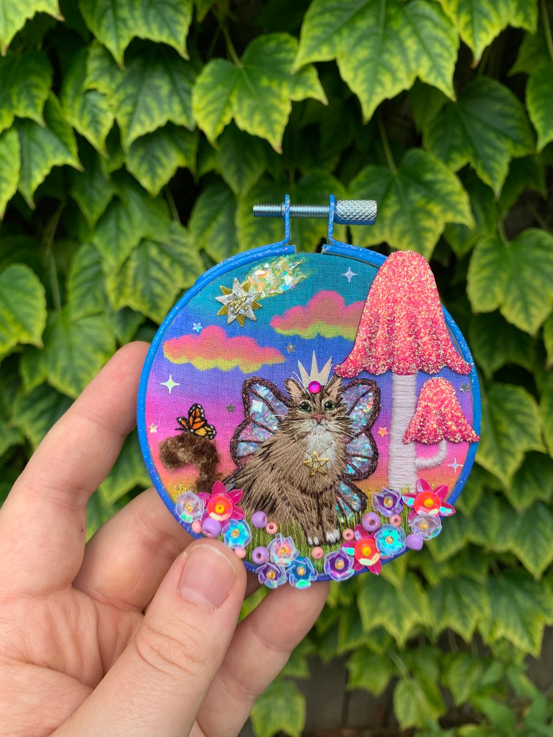 Custom 3" Whimsical Pet Portrait - Etsy