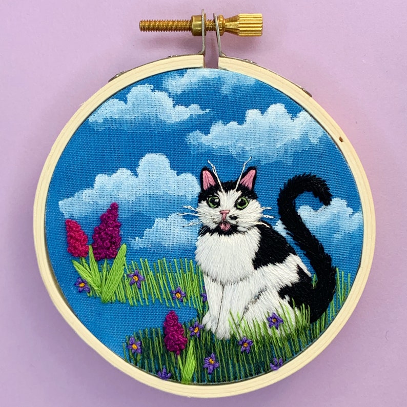 Custom 3 Mini Cat Portrait - Etsy