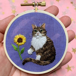 Custom 3 Mini Cat Portrait - Etsy