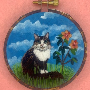 Custom 3 Mini Cat Portrait - Etsy